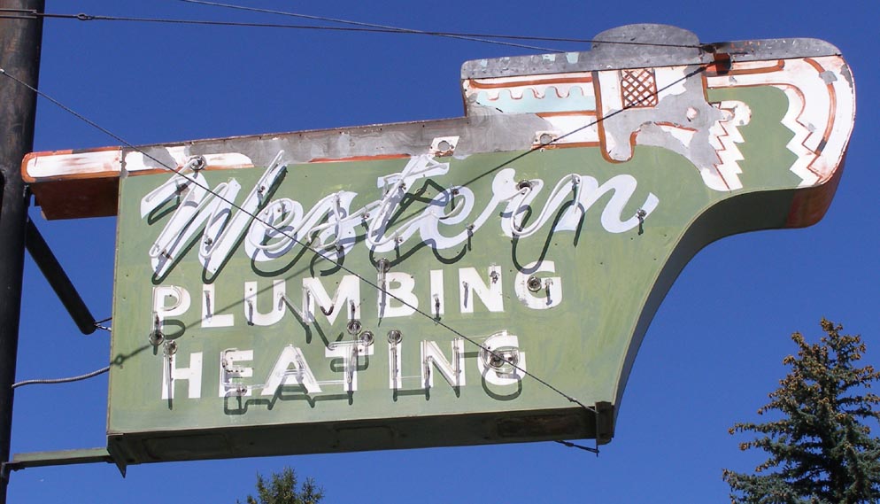 Plumbing Signs | RoadsideArchitecture.com