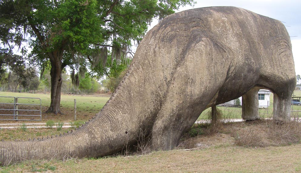 Florida Dinosaur Statues | RoadsideArchitecture.com