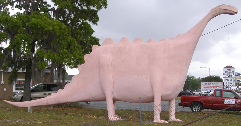 Florida Dinosaur Statues | RoadsideArchitecture.com