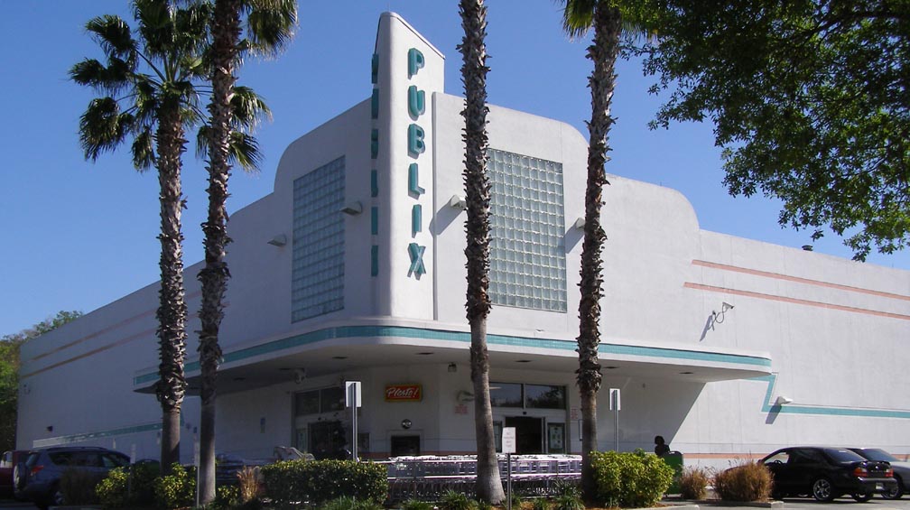 Florida Art Deco & Streamline Moderne Buildings: Publix Supermarkets ...