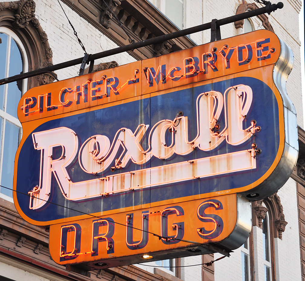 Rexall Drugs Signs | RoadsideArchitecture.com